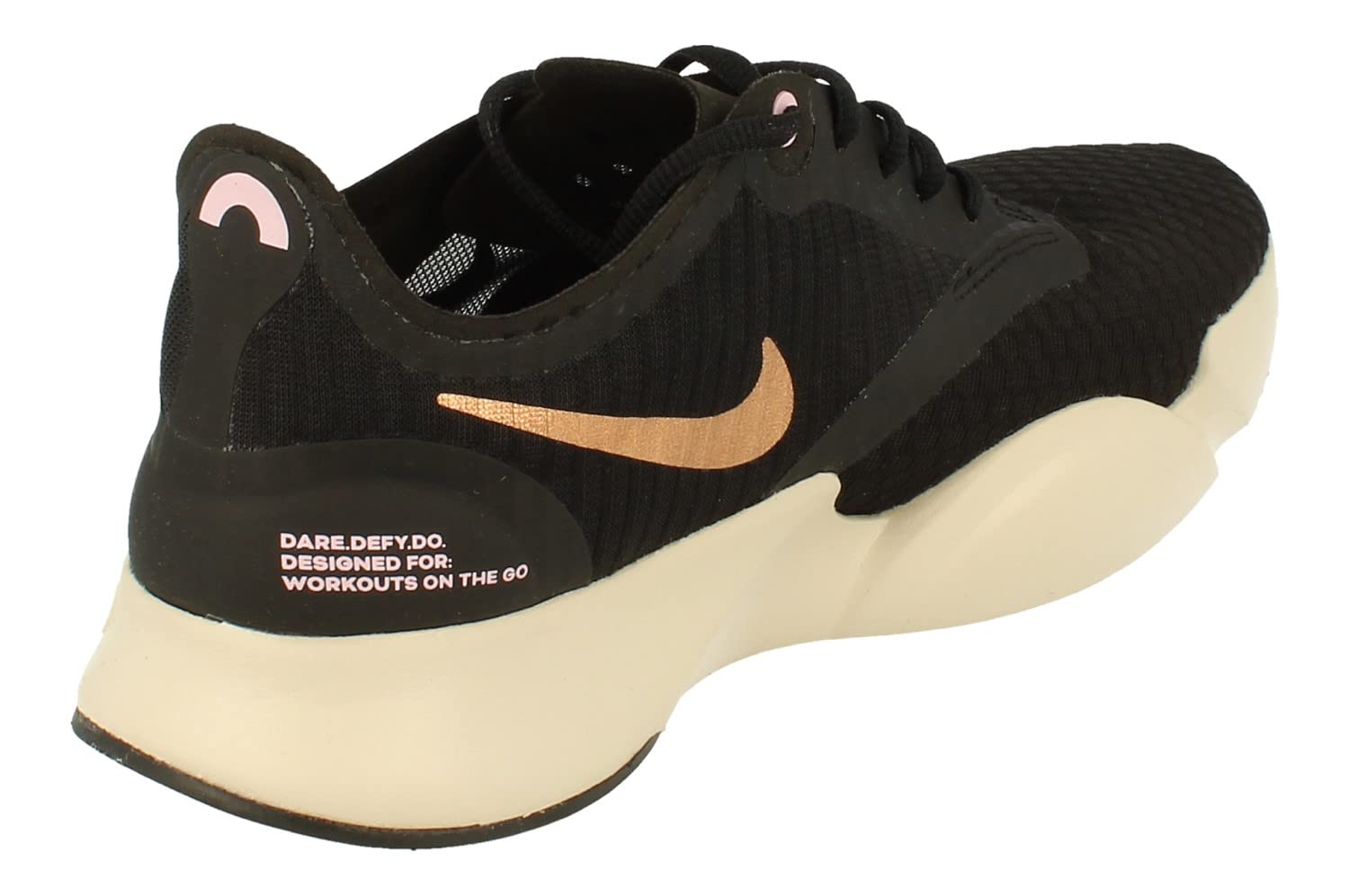 Nike Women's Superrep Go Running Trainers Cj0860 Shoes, White Black Metallic Copper 186, 9