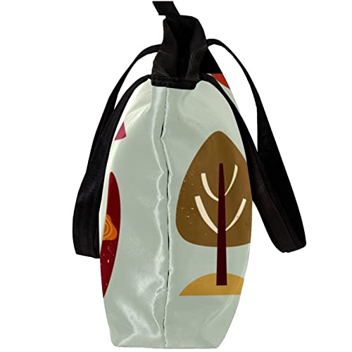 Women's Large Size Canvas Shoulder Bag Hobo Crossbody Handbag Casual Tote, Cartoon Lovely Dog