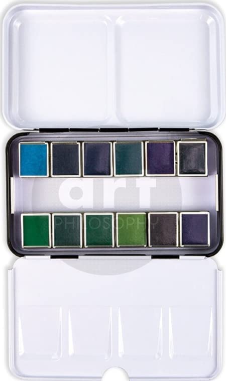 Prima Marketing Prima Confections Watercolor Pans 12/Pkg-Currents
