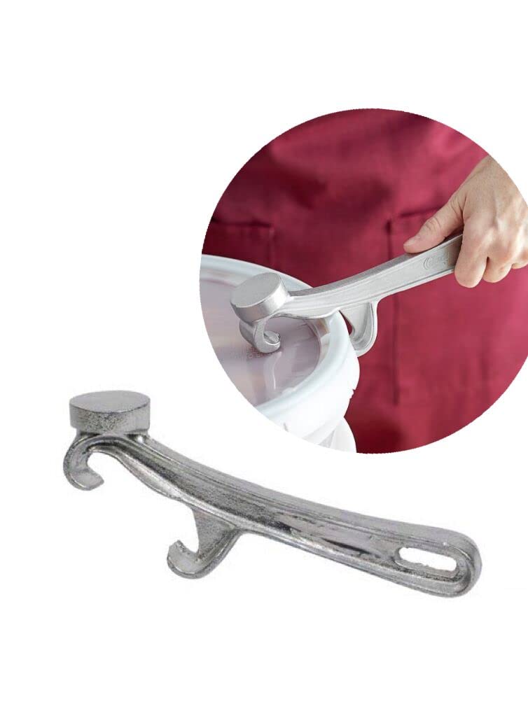 ็ๅผๆๅฝฑๅฐ้ๅท้ฅฎๅฃ่ฏ Aluminum Metal Bucket Pail Opener for Metal Can Top remover and Lid Covers, Medium size