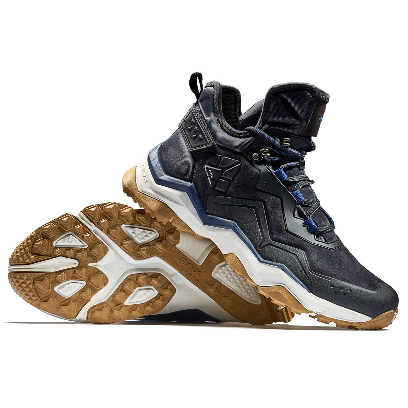 RAX Men's Waterproof Hiking Boot Trekking Shoes(US,12)