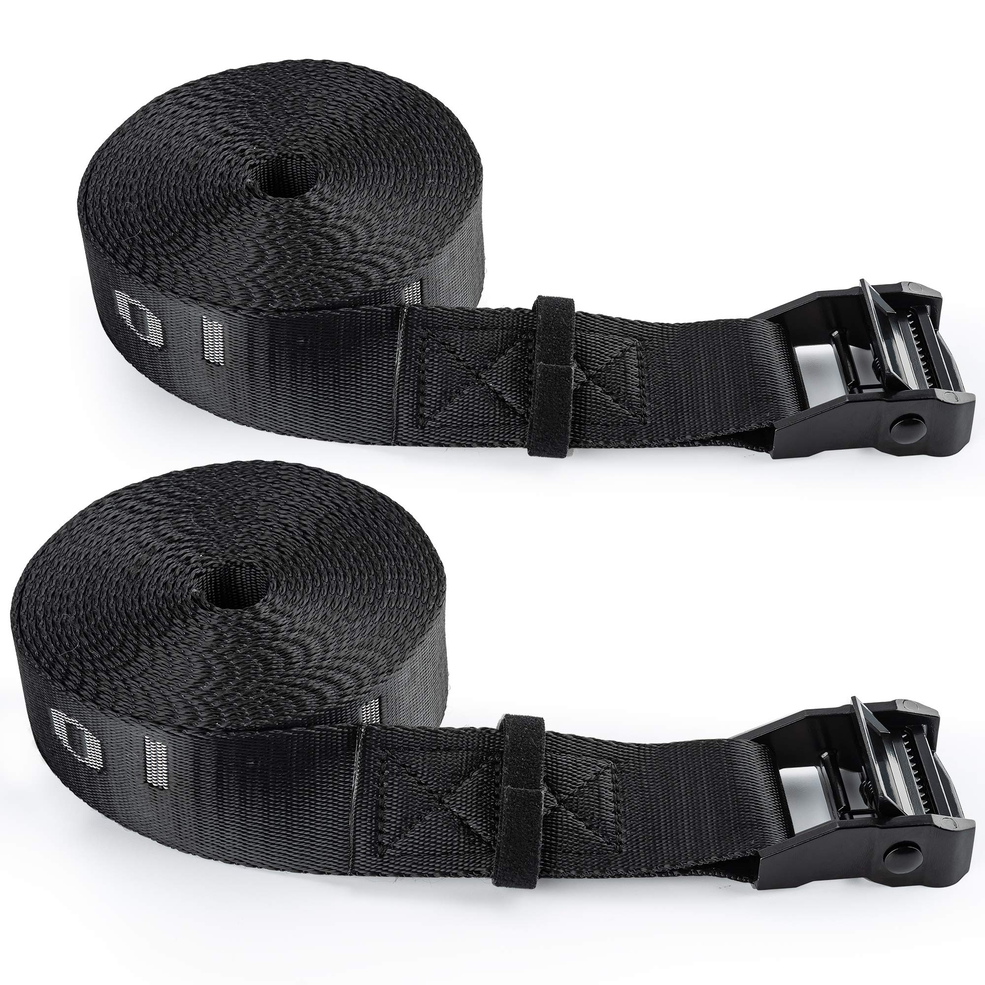 PACEARTH Gymnastic Ring Straps 15.74ft Adjustable with Scale Support 1763lbs Olympic Gym Rings Straps for Home Gym Training Workout Fitness Conditioning Pull Ups and Dips Exercises Equipment - Pair