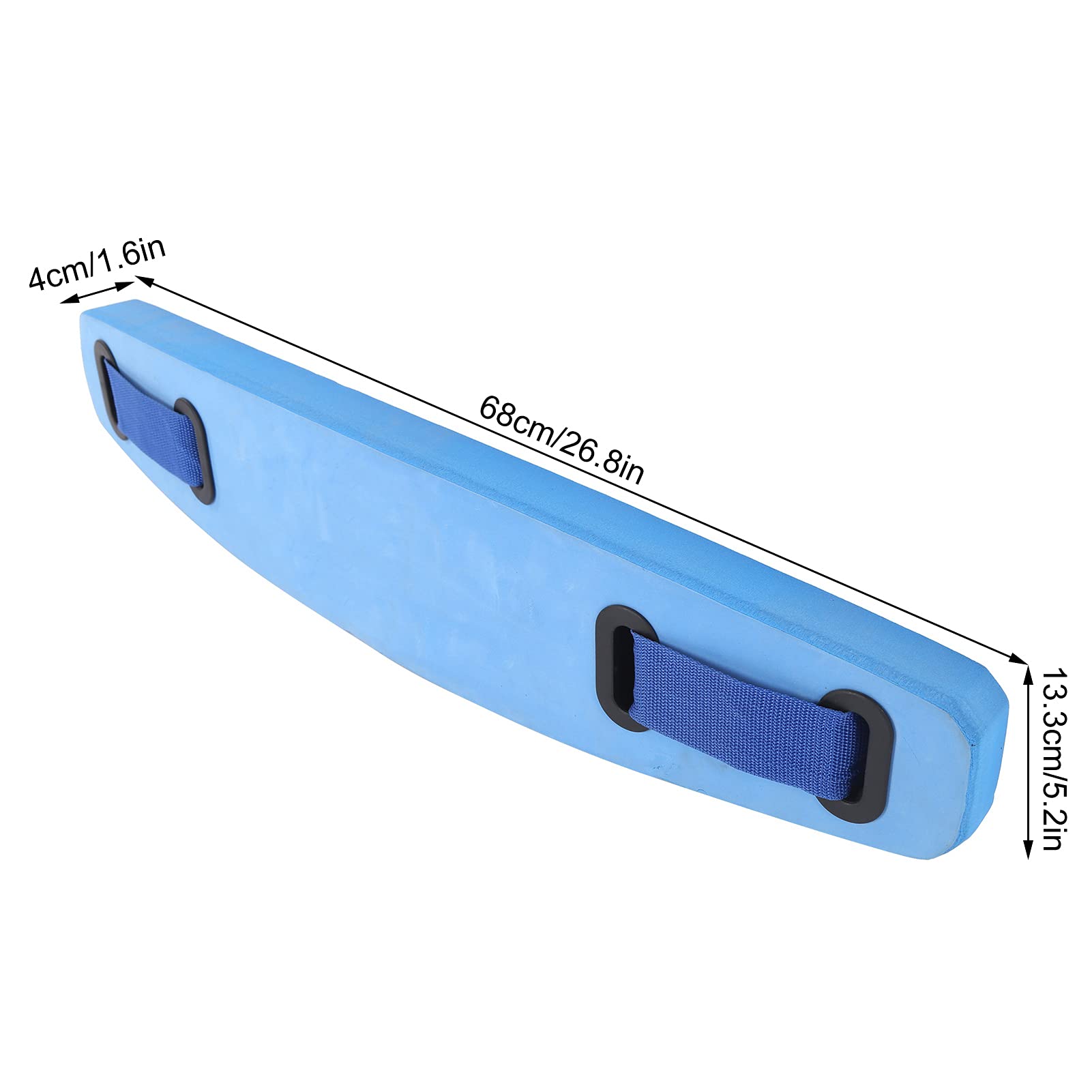 Swimming Floatation Belt, Small Size Adjustable Swimming Buoyancy Belt Outdoor Swim Training Aid for Adult and Kids(Blue)
