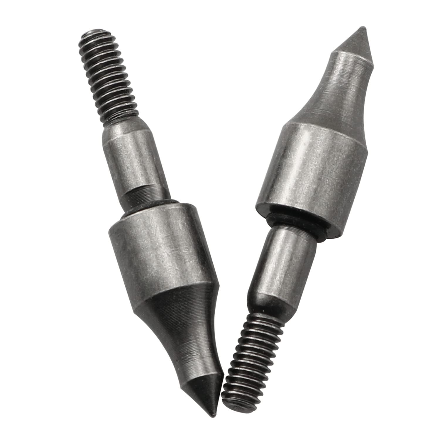 ZRM&E 125 Grain Field Point 12PCS 8.8mm 125gr Stainless Steel Archery Arrow Head Tips for Bow and Arrow Target Practice, Screw-in Bullet Points, Crossbow Arrow Tip, Easy Out Field Tip