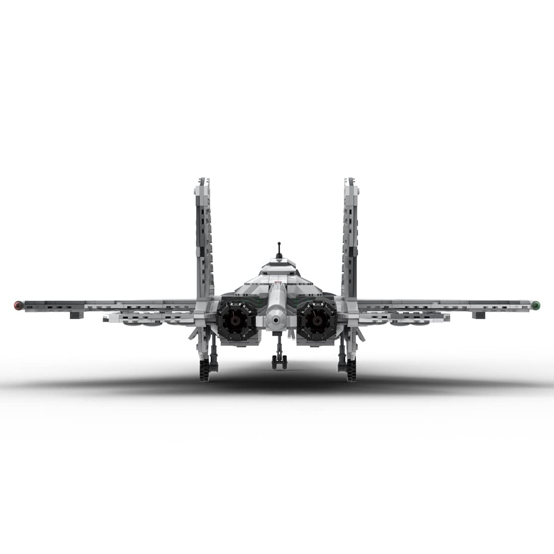 Topoo Military Aircraft Building Toy Sets Airplane Building Kit Battle Bricks WW2 Armored Fighter Model Compatible with Lego Technic City - MOC-36720 (1659 Pieces)