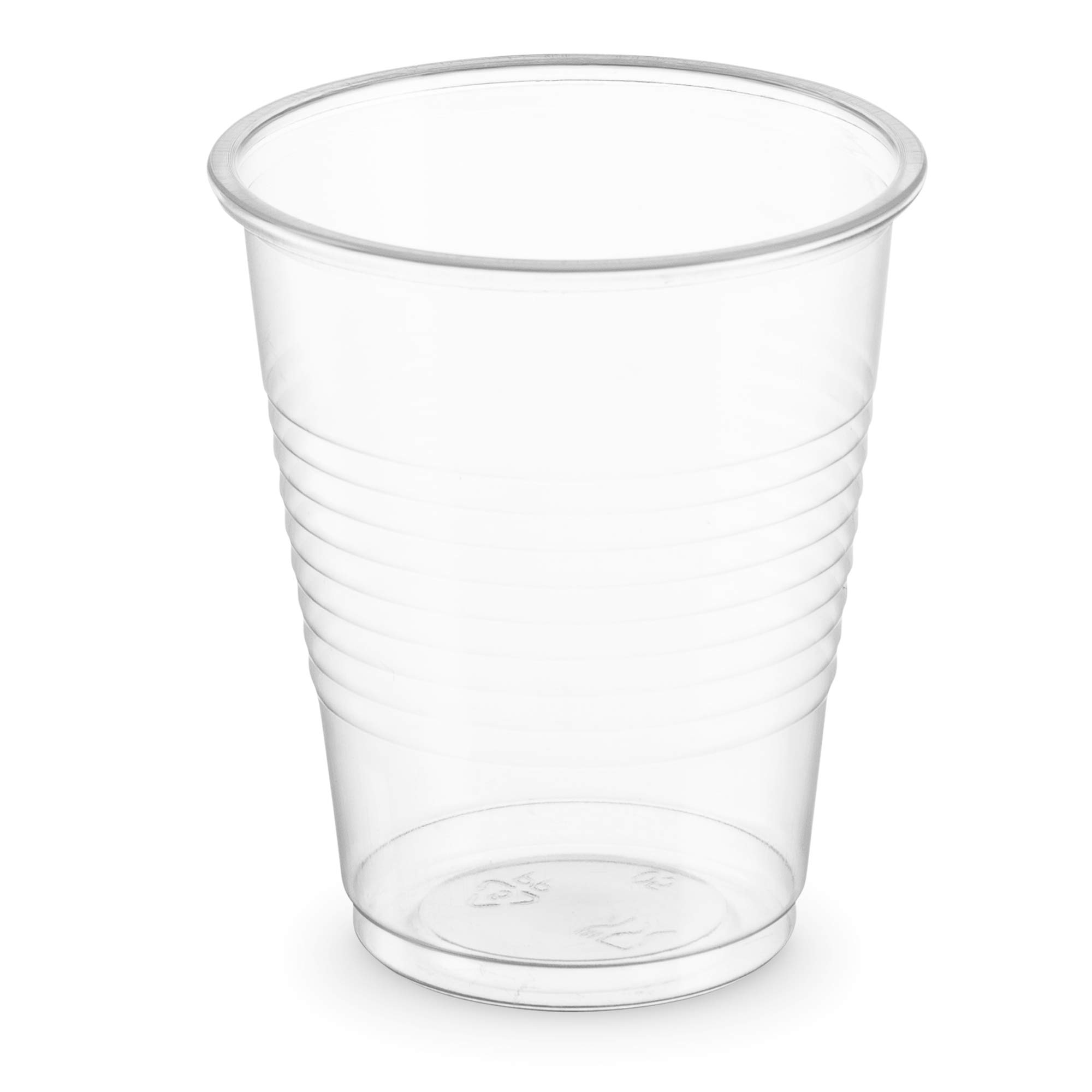 PLASTICPRO plastic Cups 5 oz Disposable Clear Beverage Tumbler (200 Count)