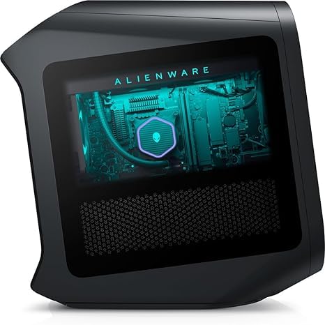 NEWDell Alien.Ware Aurora R15 Gaming Desktop 13th Gen Intel i9 13900KF 24-Core 64GB RAM GeForce RTX 4090 Wi-Fi 6 Win11 1350W PSU Liquid Cooling 【Clear Side Panel 】 (Black Clear Side Panel, 2TB SSD)