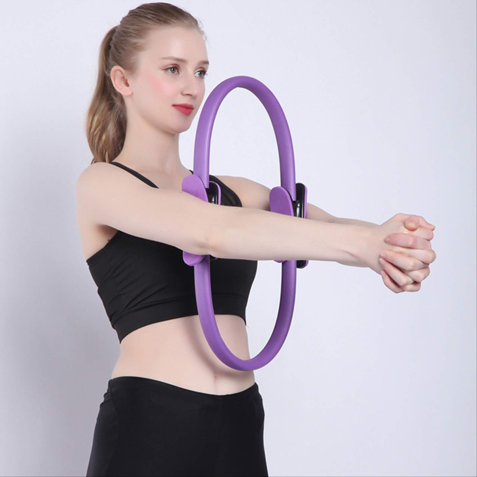 Sunfaye Yoga Circle Pilates Sport Ring Gym Workout Pilates Accessories Yoga Ring Resistance Ring