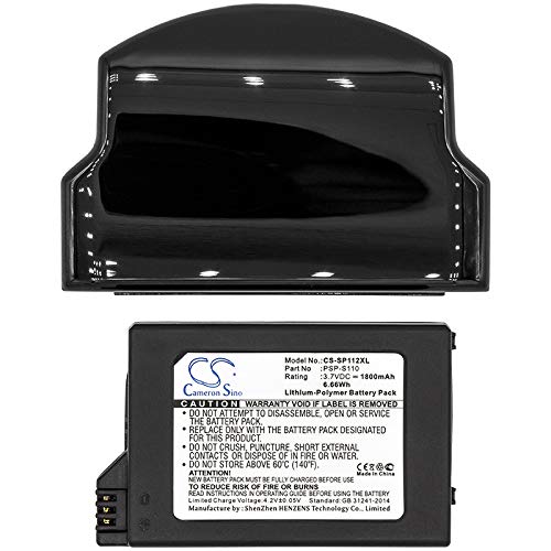 Velrgt Battery Replacement for Sony PSP 2th Silm Lite PSP-2000 PSP-3000 PSP-3004 PSP-3001 PSP-3008 PSP-S110