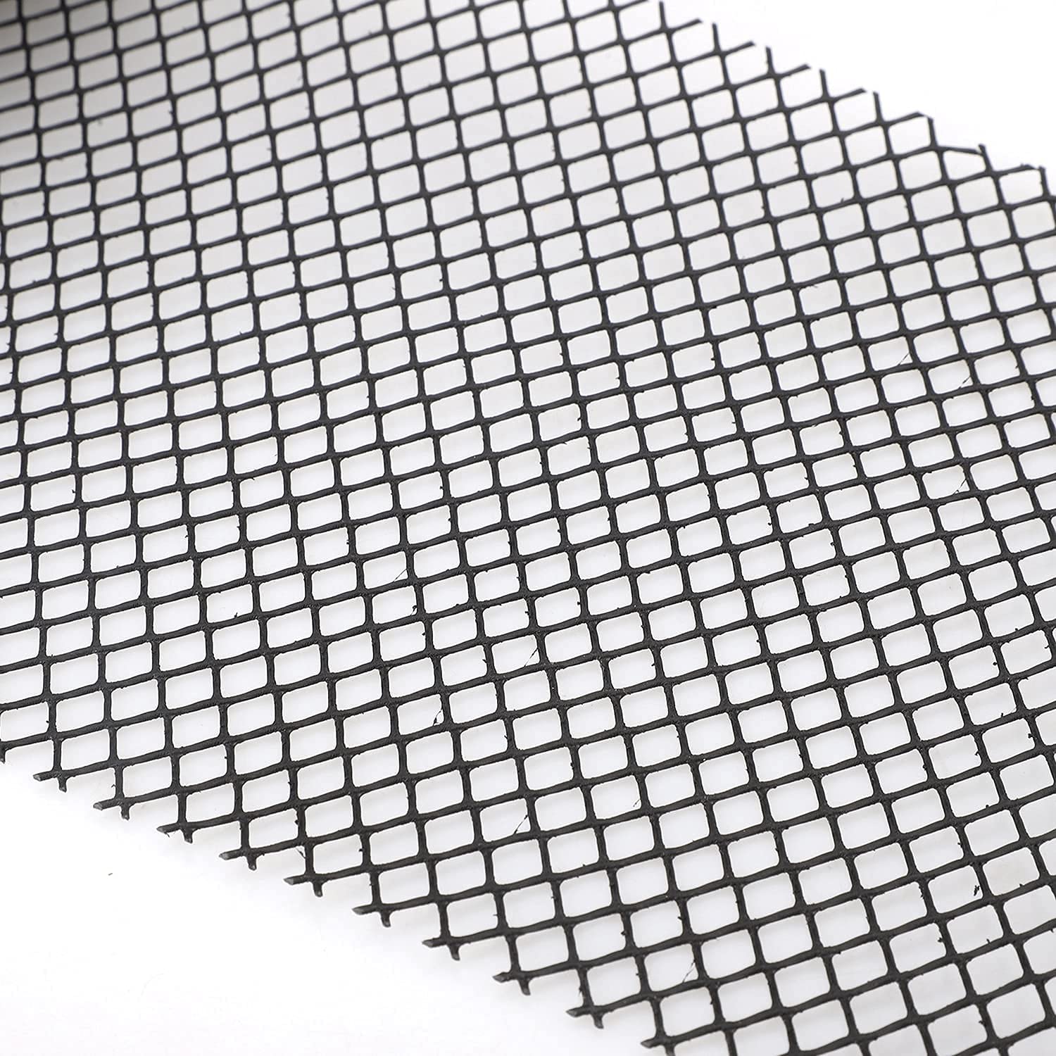 Plastic Gutter Guard Mesh Protector, 6β x 20 Ft Roofing Gutters Screen Roll with 10 Clip Fixing Hooks, Leaf Protection Cover Netting to Stop Gutter Drain Downspout Clogging from Leaves or Debris