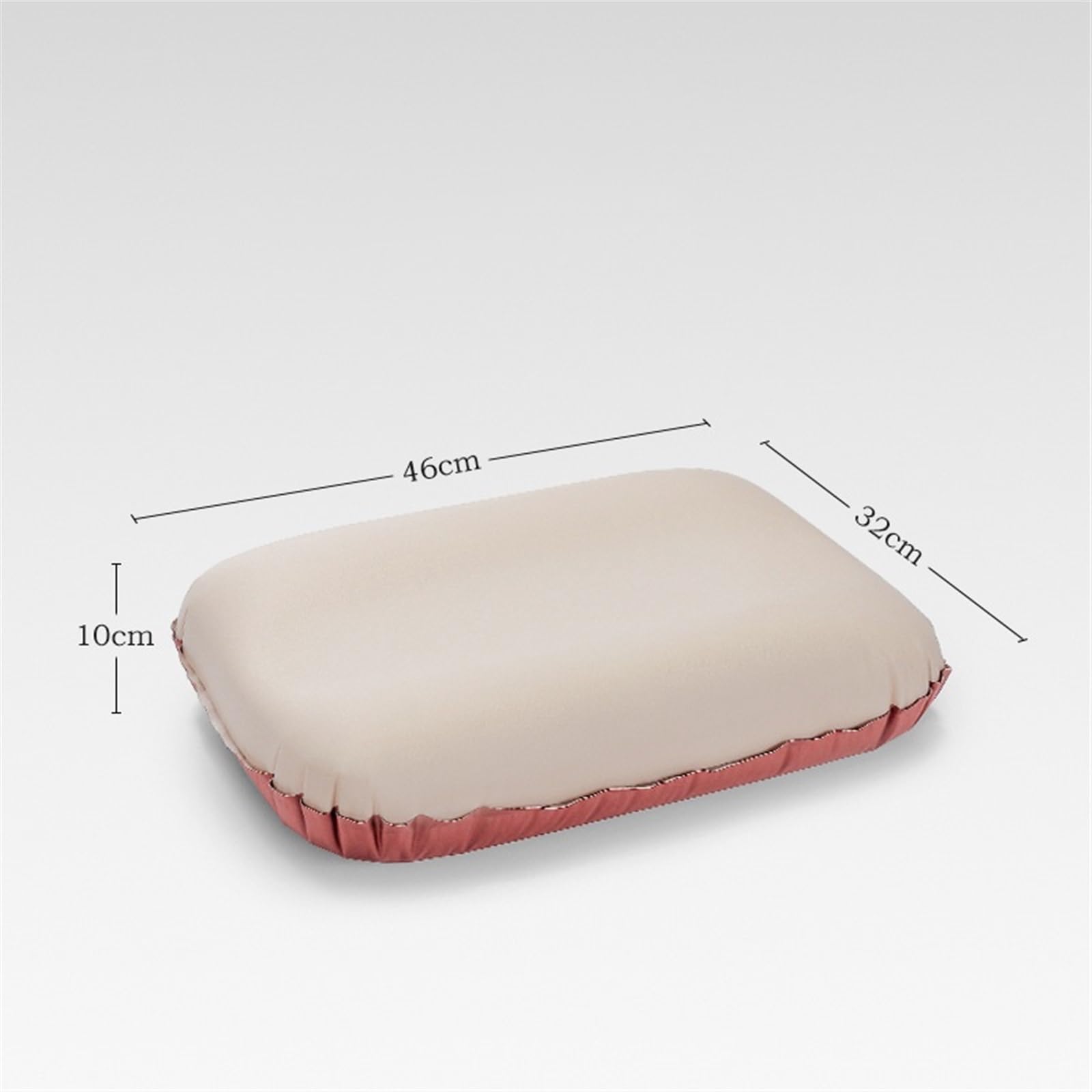 OGRAFF Pillow Comfortable Silent Sponge Sleeping Travel Pillow Outdoor Camping Portable Easy Storage Inflatable Neck Pillow Back Cushion
