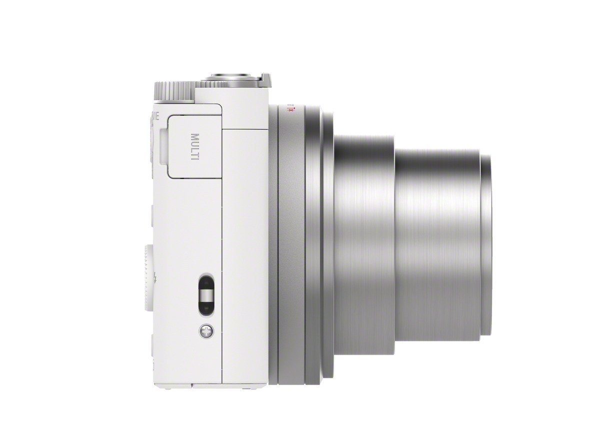 Sony DSCWX500/W Digital Camera with 3-Inch LCD (White)