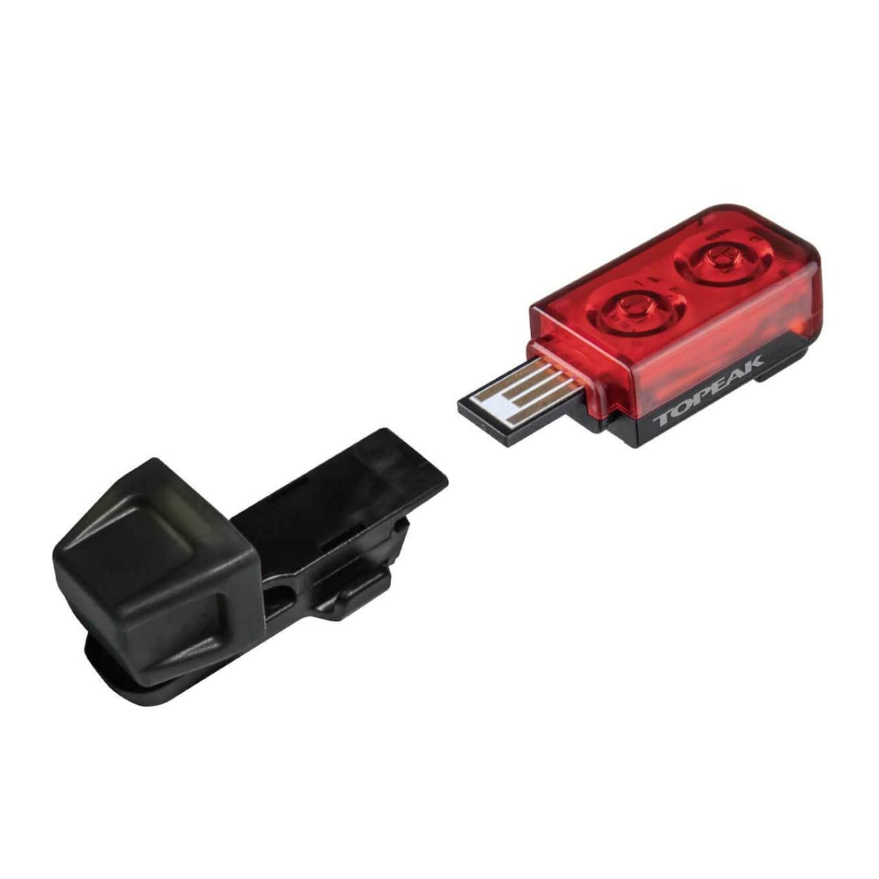Topeak PowerLux USB Combination Light Set Bundle with Bulldog STD Bike U-Lock (2 Items)