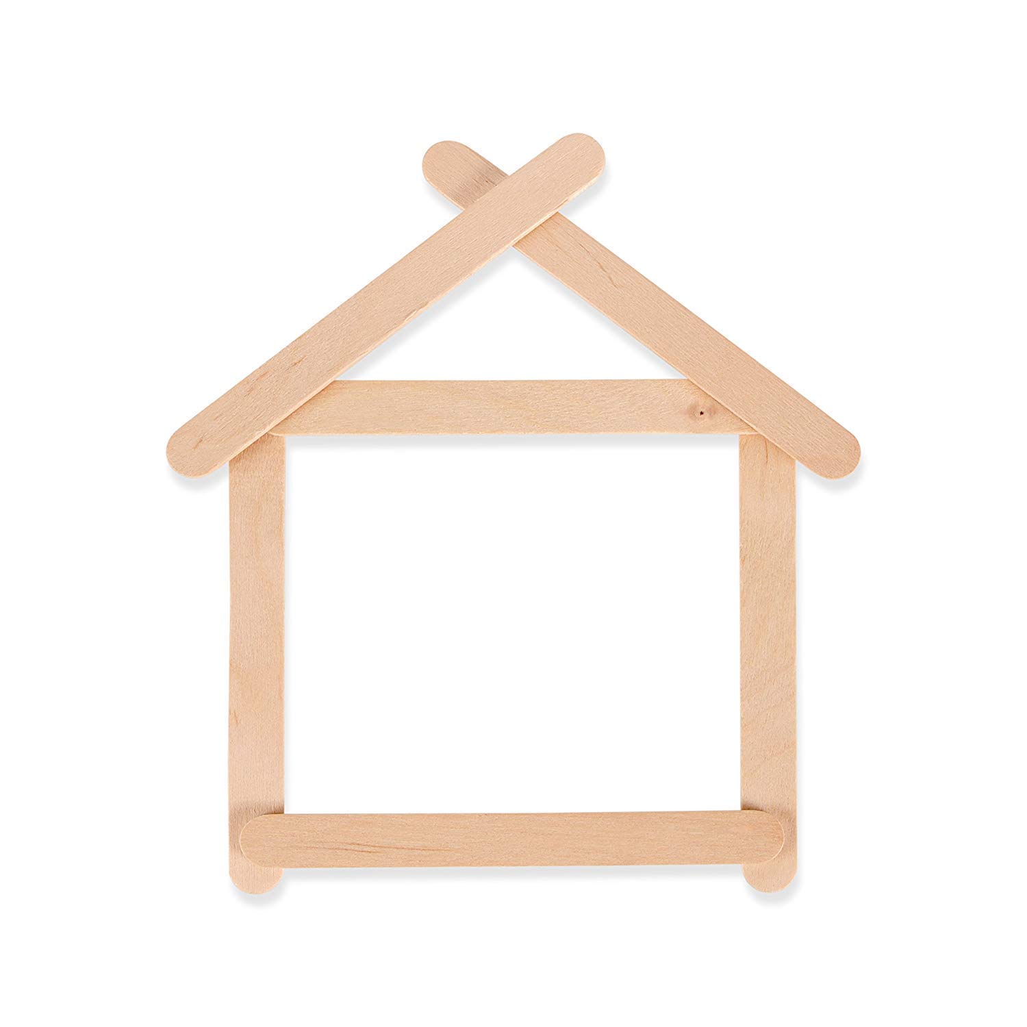 Perfect Stix 4.5 Inch Wooden Ice Cream and Craft Stix