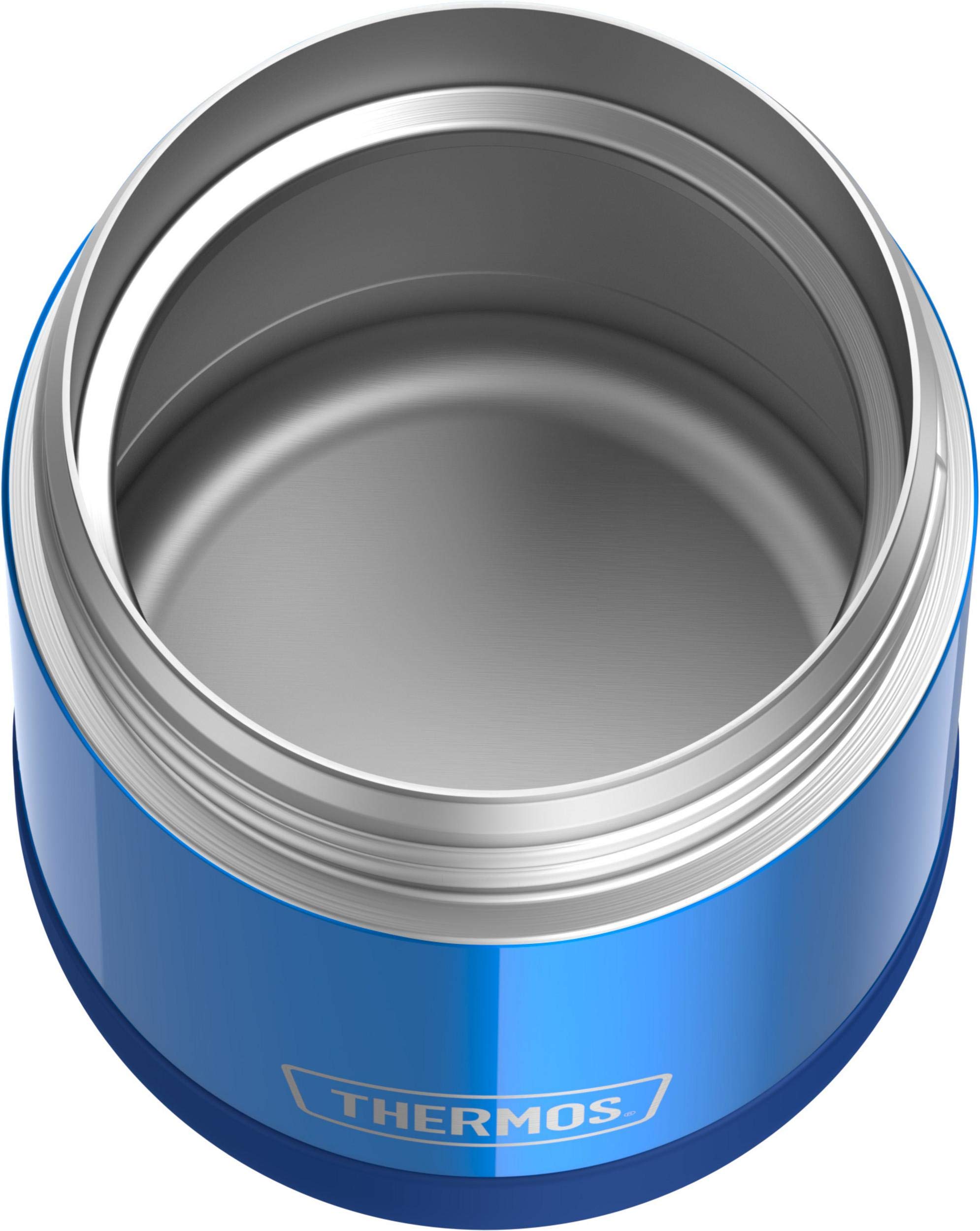 Thermos Stainless Steel Vacuum 10 Ounce Food Jar, Blue