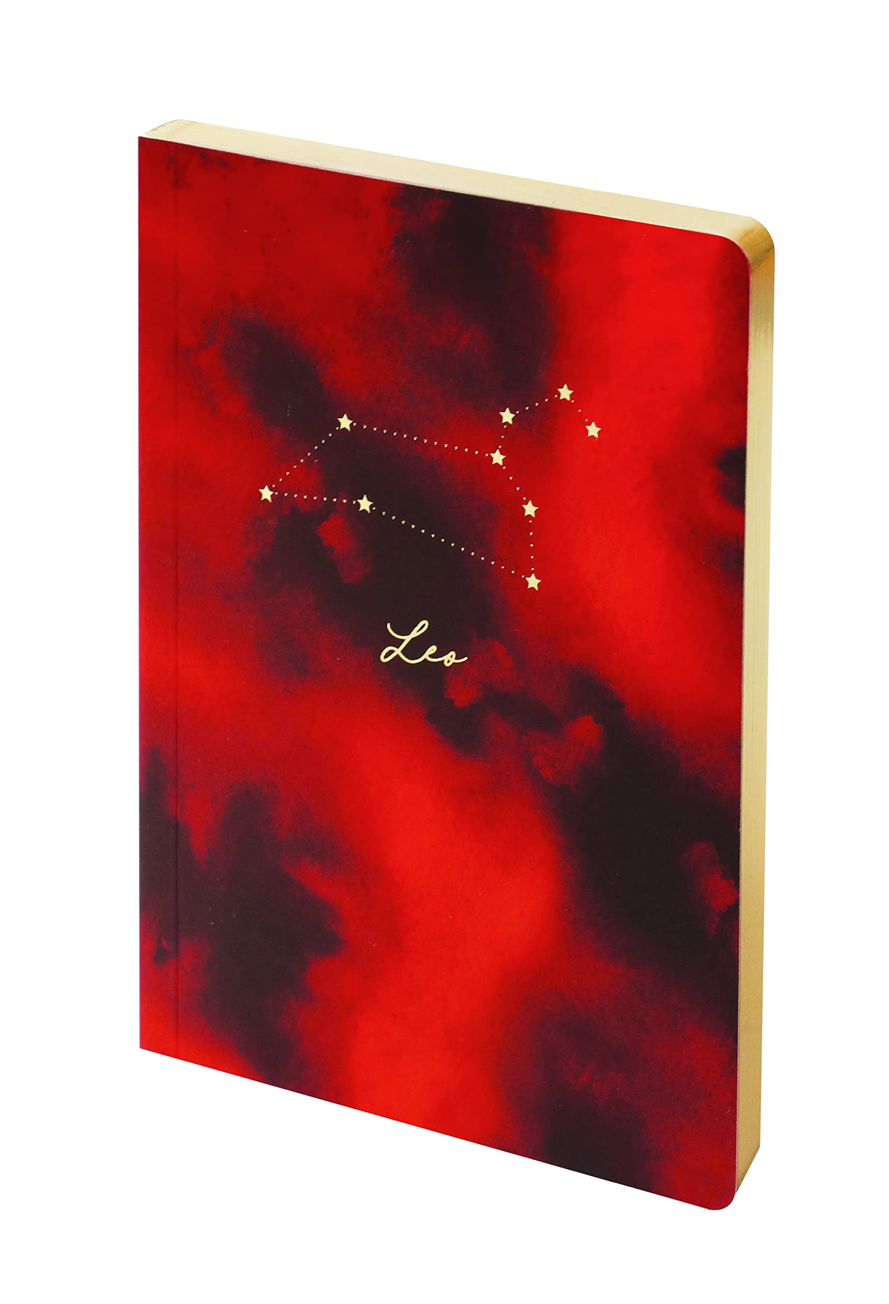 Portico Designs Constellations Pocket-Sized Journal, 5.8" x 4.1", Leo,Gold