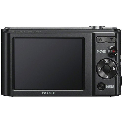 Sony Cyber-Shot DSC-W800 Digital Camera (Black) + 32GB Pixi-Basic I3ePro Accessory Bundle