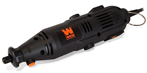 WEN 23103 1-Amp Variable Speed Rotary Tool with 100+ Accessories, Carrying Case and Flex Shaft