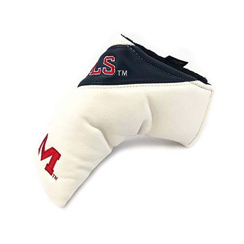 PRG Americas NCAA Mississippi Old Miss Rebels Ole MissBlade Putter Cover, White