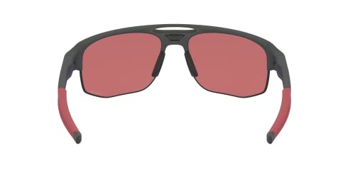 Oakley Men's Oo9424 Mercenary Rectangular Sunglasses, Matte Carbon/Prizm Dark Golf, 70 mm