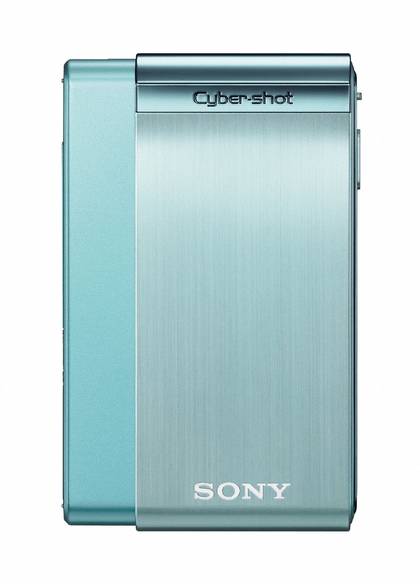 Sony Cyber-shot DSC-T90 12 MP Digital Camera with 4x Optical Zoom and Super Steady Shot Image Stabilization (Blue)