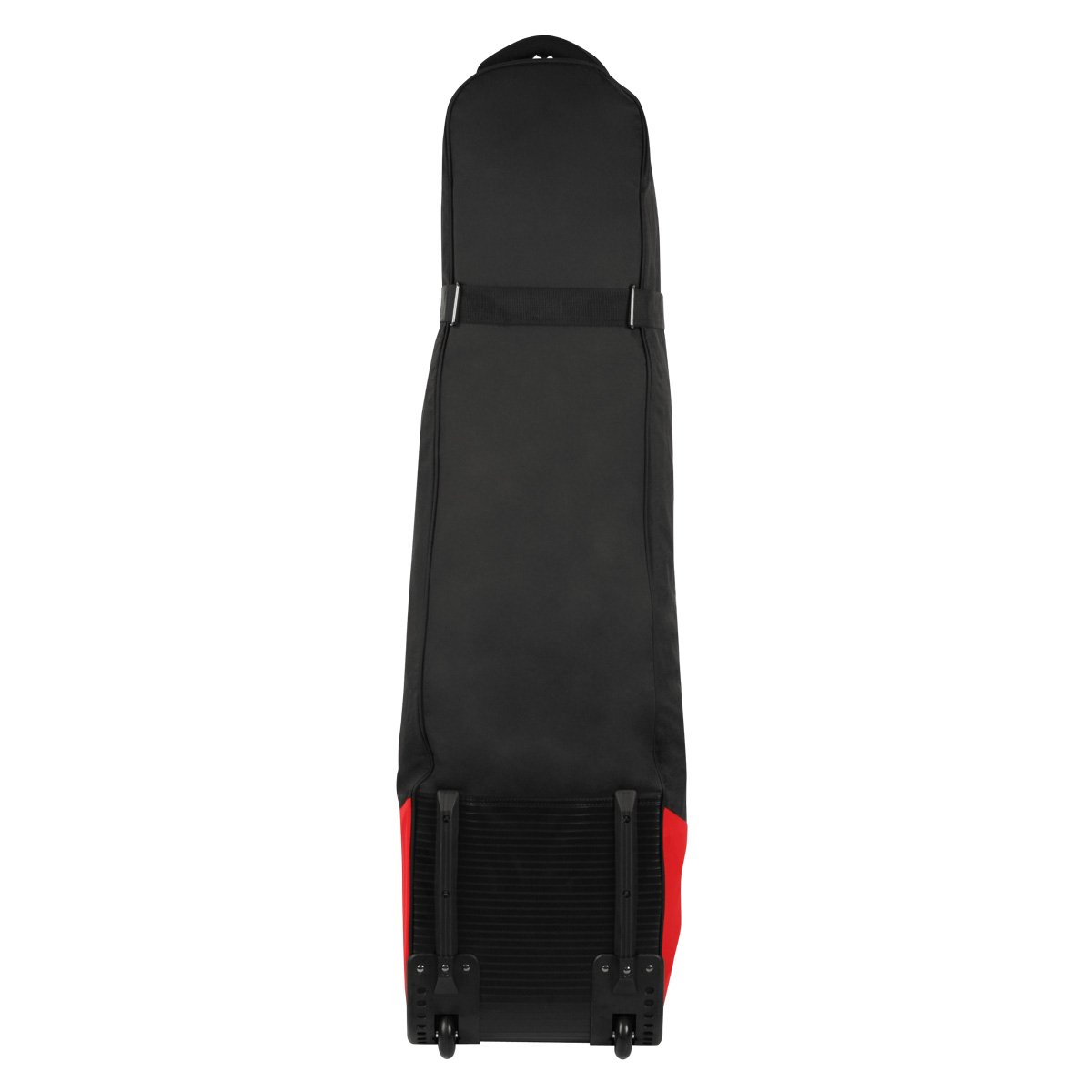 Orlimar 6.0 Deluxe Golf Travel Bag with Wheels - Black/Red