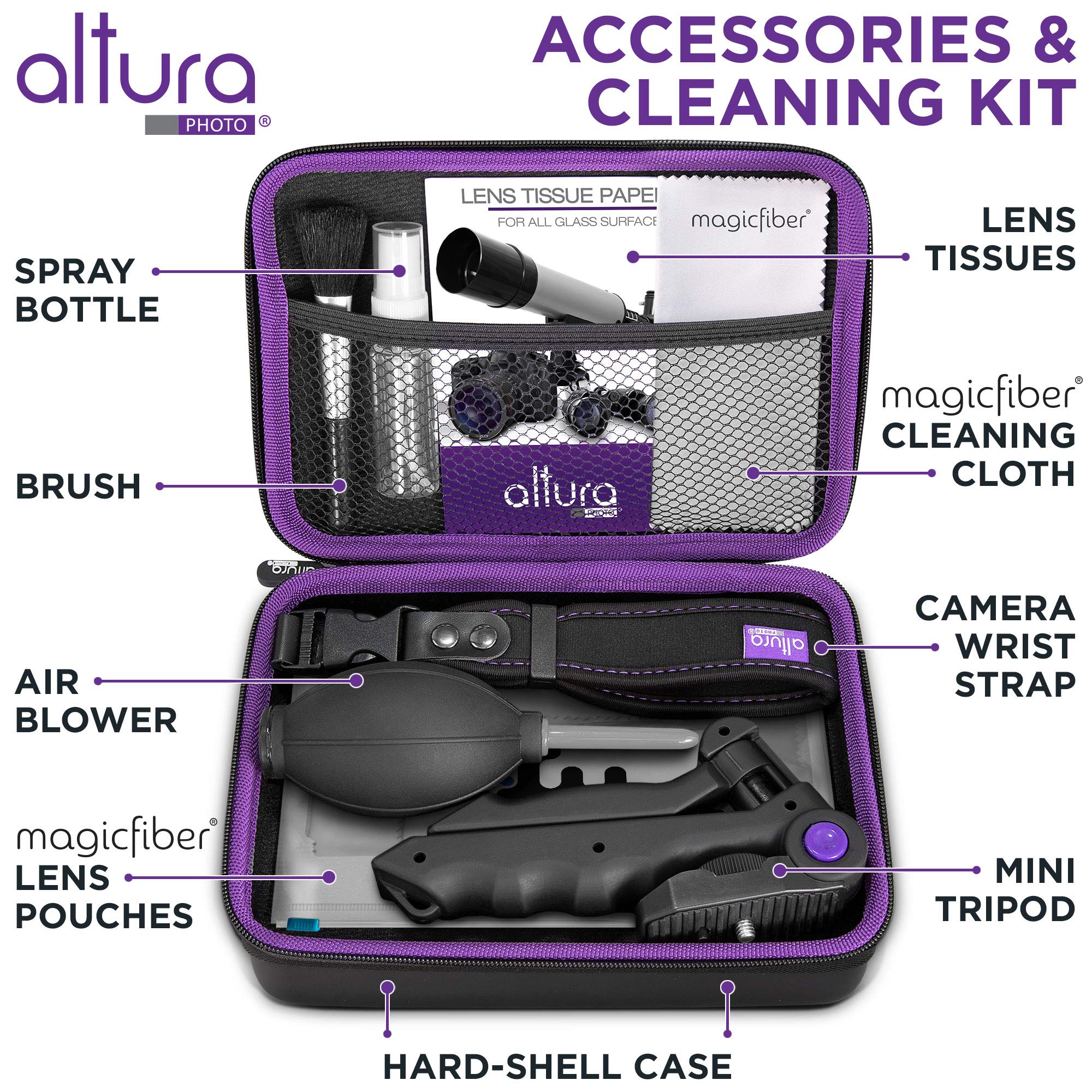 Tamron 70-300mm f/4.5-6.3 Di III RXD Lens for Sony E with Altura Photo Essential Accessory Bundle