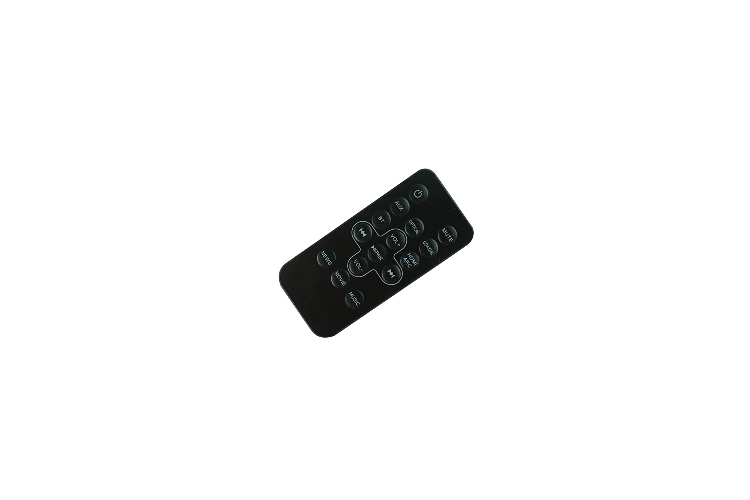 SZHKHXD Remote Control for Toshiba TY-WSB600 TRM-WSB600 & Dutch Originals DO-SV-BTSB3-B Bluetooth Sound Bar Soundbar Audio System Speaker