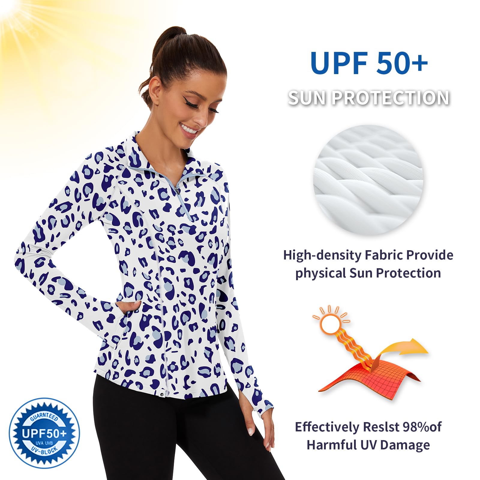 Women's Golf Polo Shirts Short Sleeve Lightweight Quick Dry Athletic Tennis Tops Half Zip Pullover (S, Black)