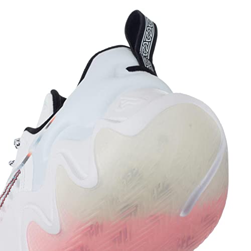 Nike Men's Giannis Immortality Basketball Shoes, White/Clear-Black, 14 M US