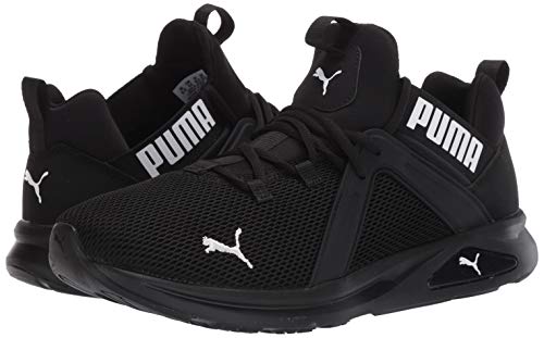 PUMA Mens Enzo 2 Revamp Cross Trainer, PUMA Mens black-PUMA Mens white, 11