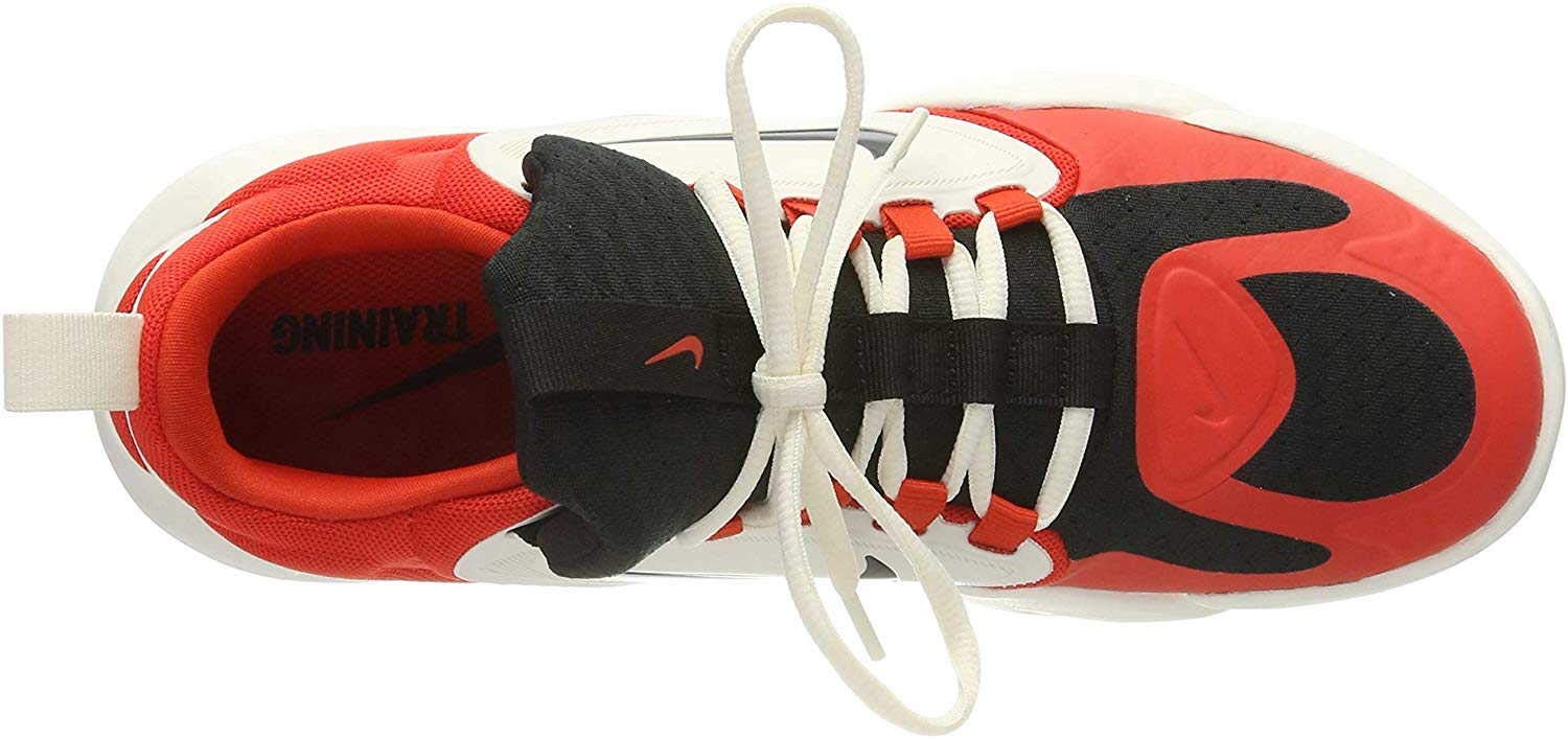 Nike Men's Gymnastics Shoes, Red Habanero Black Pale Ivory 301, 10 UK