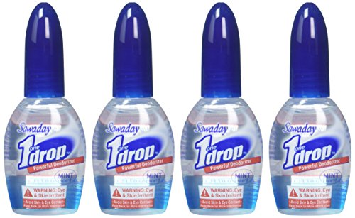 One-Drop Powerful Bathroom Deodorizer (Pack of 4)