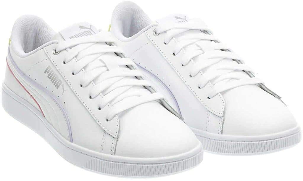 PUMA Women's Vikky V2 Sneaker - Ladies Tennis Shoes (White, 8)