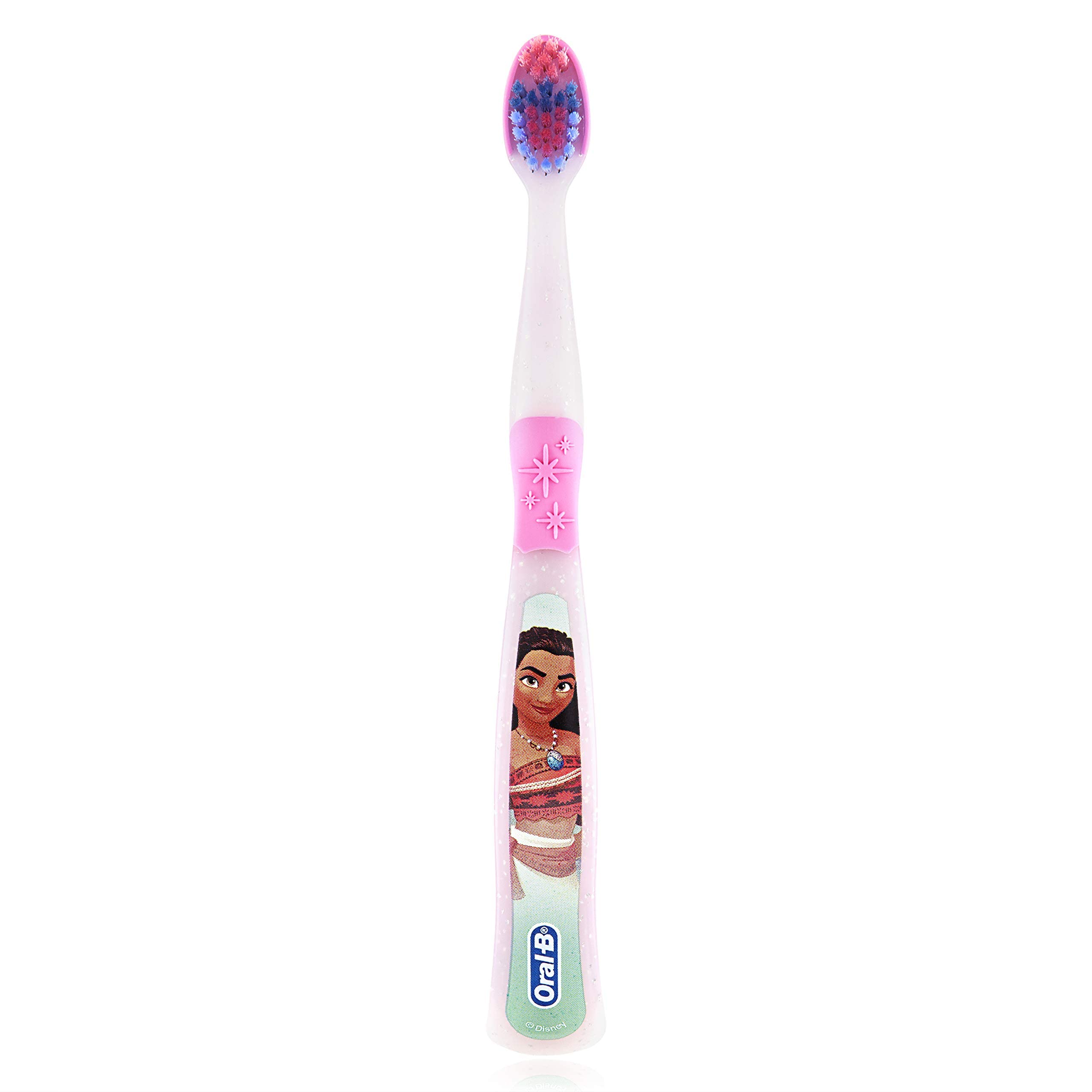 Oral-B New Princess Toothbrush for Little Girls, Children 3+, Extra Soft, Characters Vary - Pack of 6 (Characters Vary)