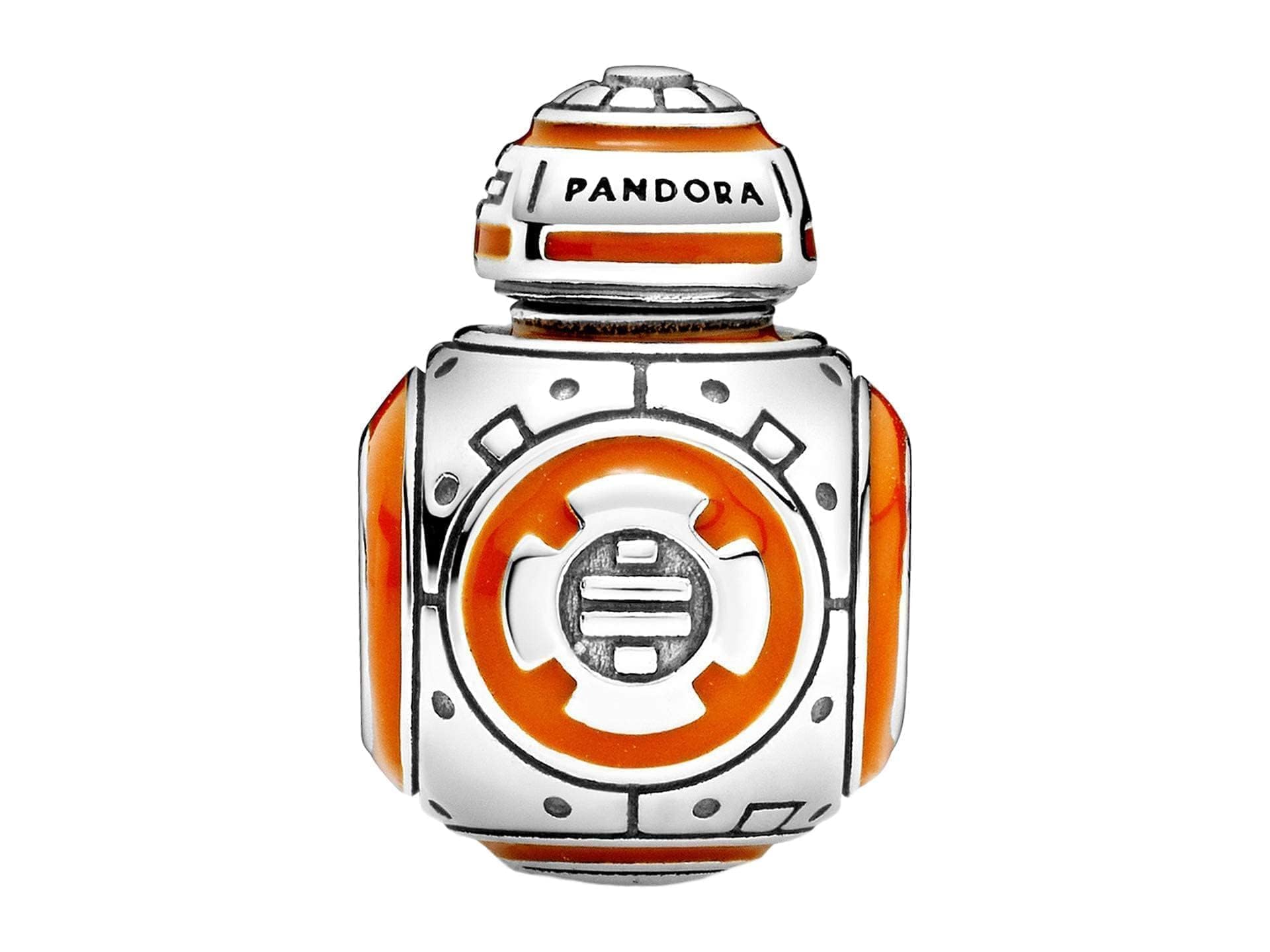 PANDORA Star Wars, BB-8, Black & Orange Charm