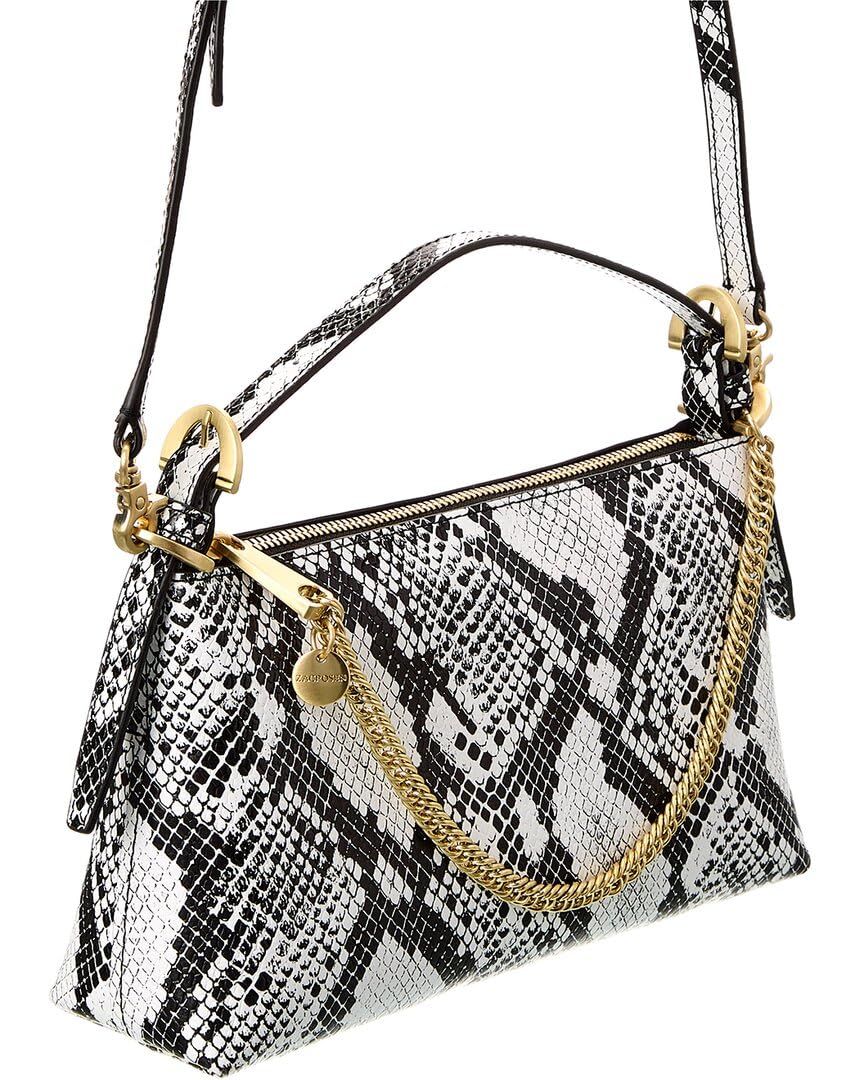 ZAC Zac Posen Posen Zip Top Crossbody - Snake Multi White/Black One Size