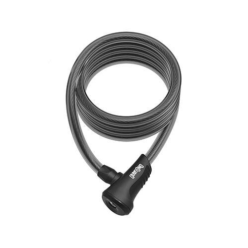 Onguard Neon 8157 Cable Lock with Key/Bracket, Black, 6' x 10mm