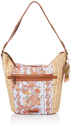 Sakroots Sequoia Straw Hobo, Sky Spirit Desert
