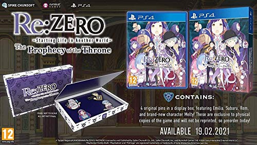 Re: Zero - Starting Life In Another World: The Prophecy Of The Throne (PS4)
