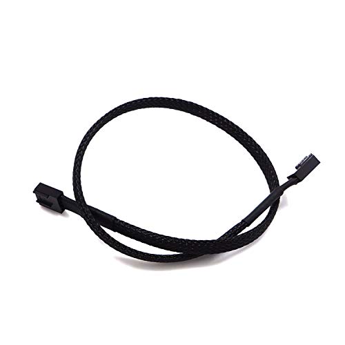 PWM Chassis Fan Splitter Hub Adapter CPU Cooling SATA to Fan-Header with 4 Pin PWM Controller | Dedicated Supply from PSU to Link Multiple Points,RGB (1to5 Motherboard Power Supply Hub-1P)