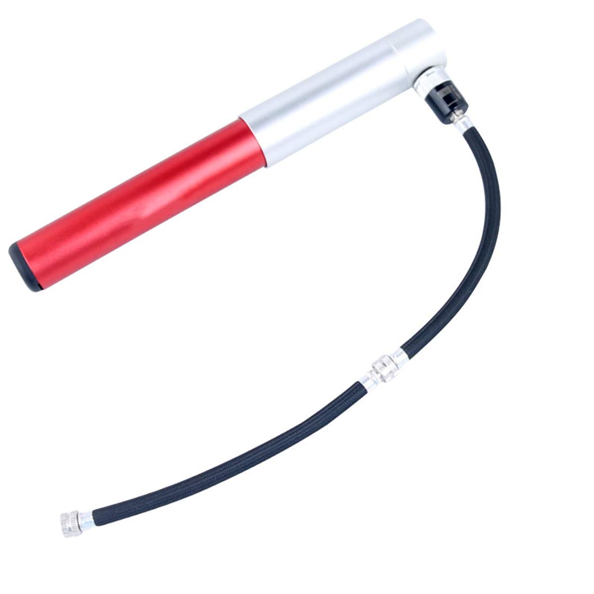 SITADI Air Pump Inflator Extension Hose High Pressure Schrader Valve for Mountain Road Bike Bicycle with Brass Presta Valve Adaptor,2 Pack