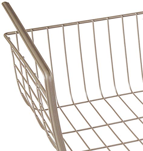 Spectrum Diversified Ashley Large Cabinet Shelf Basket, In-Cabinet Storage Shelf, Kitchen Cabinet & Pantry Organization & Storage, Bathroom Cabinet Basket