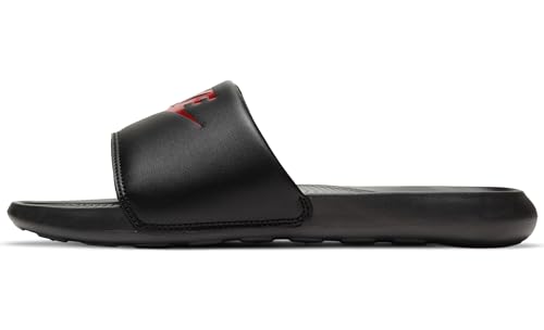 Nike Victori One Slide Black | Black | Red Size 11