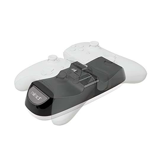 REYTID Dual Wireless Controller Charging Dock Compatible with Xbox X Series X - USB Type C Cradle Docking Wireless Battery