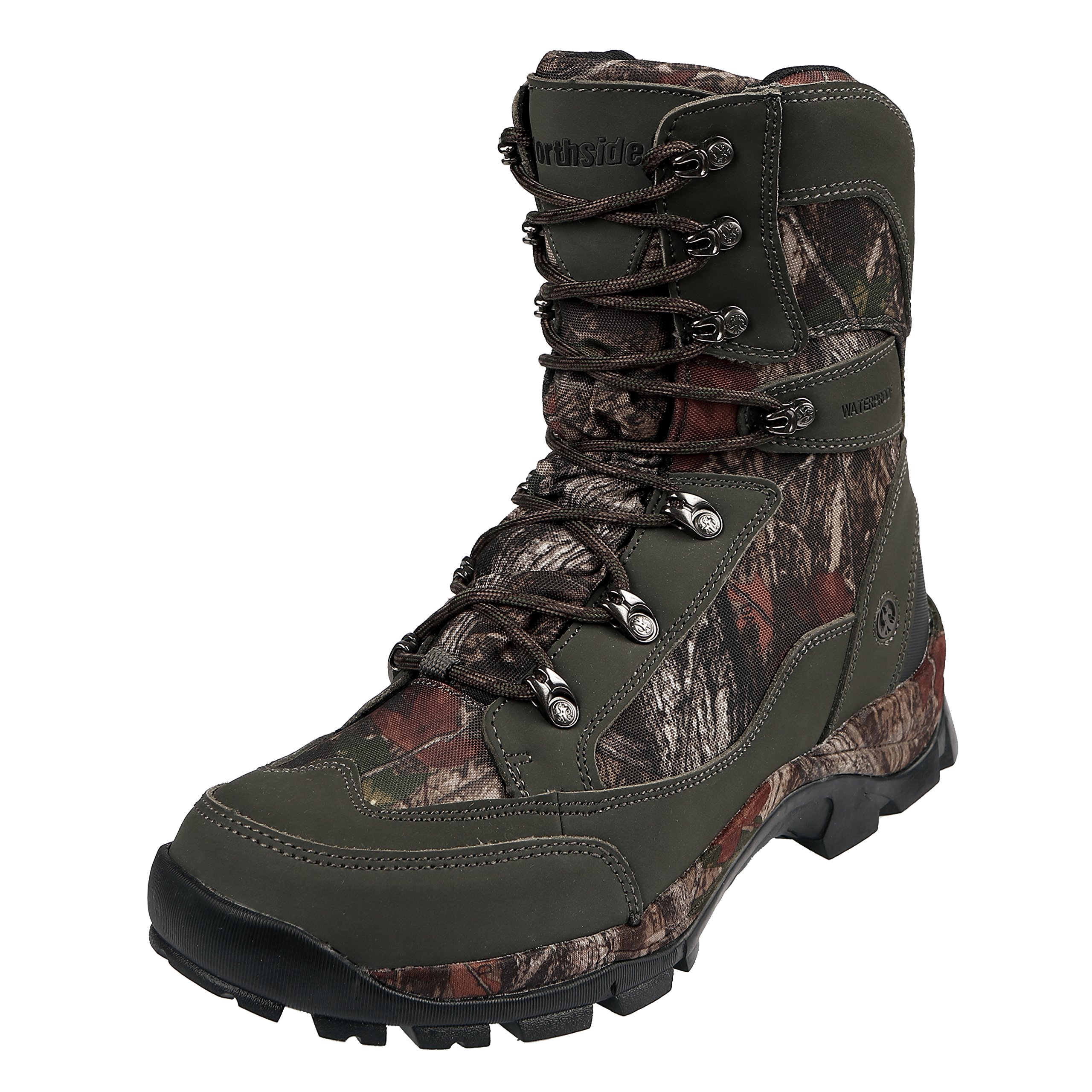 Northside Men's Buckman Backpacking Boot, dark olive, 10.5 Medium US