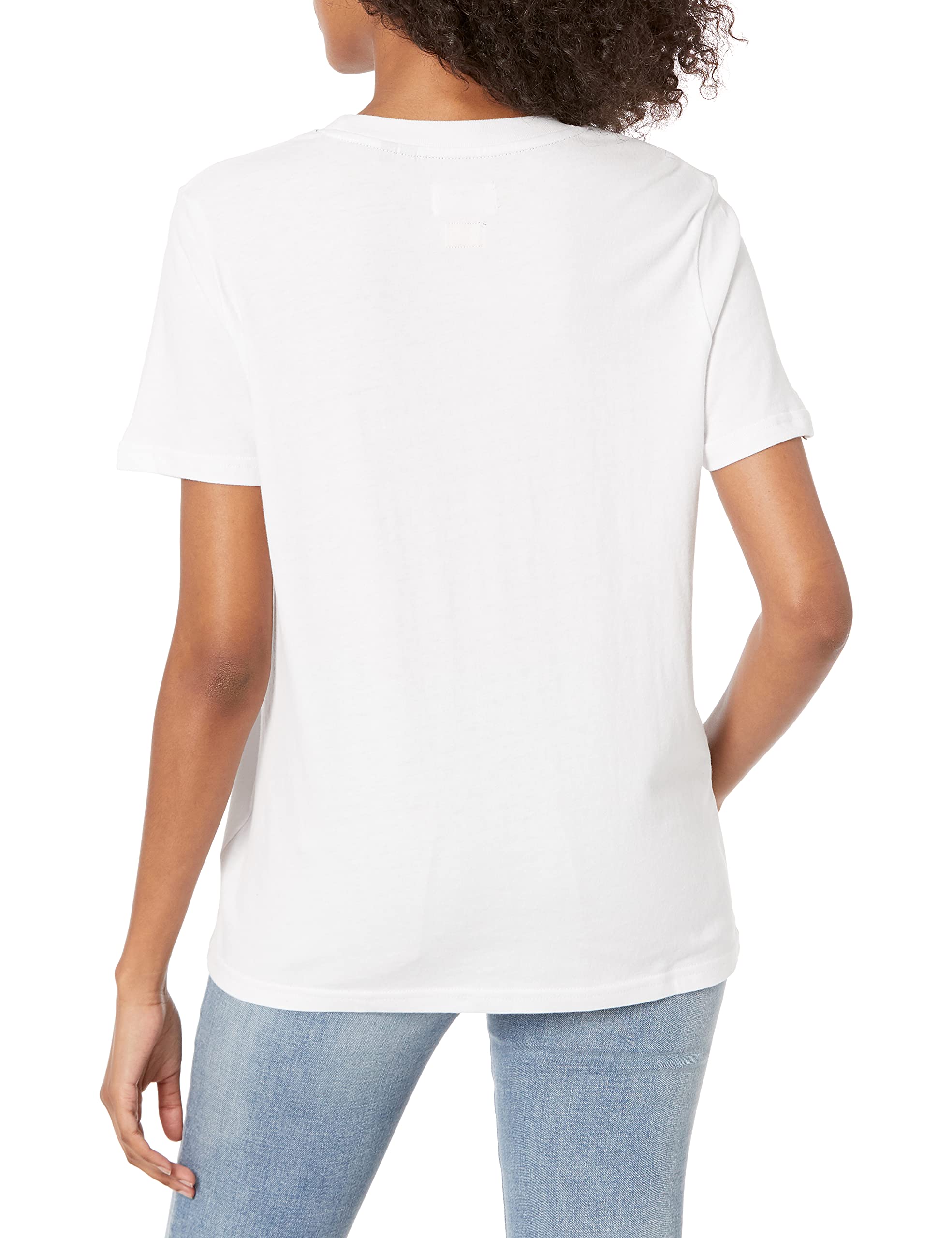 Superdry Women's Collegiate CALI State TEE, Optic, 12UK/M