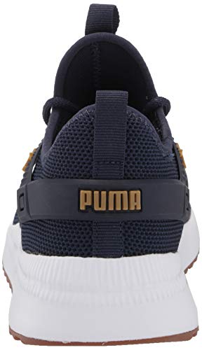 PUMA mens Pacer Next Excel Sneaker, Peacoat-gold, 11 US