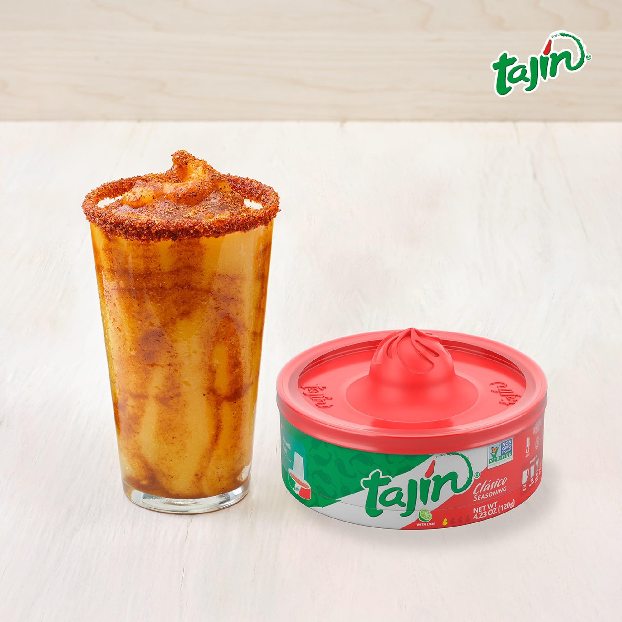 Tajín Clásico Chile Lime Seasoning Rimmer 4.23 oz