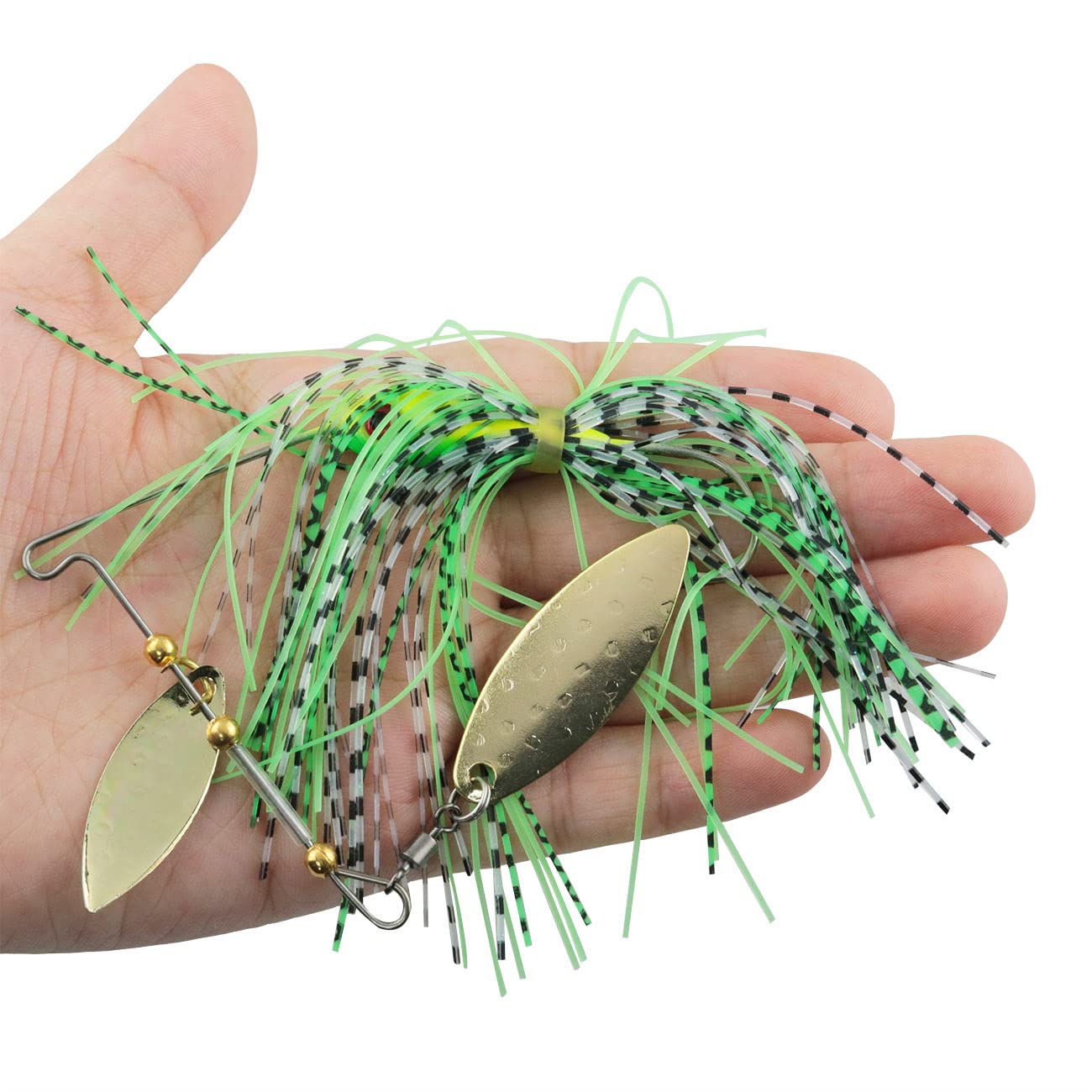 WHYHKJ 3pcs 17g Multicolor Fishing Lure Artificial Bait Metal Sequins Jig Jigging Lure Swimbait Spinnerbait Pike Swivel Fish Tackle Wobbler